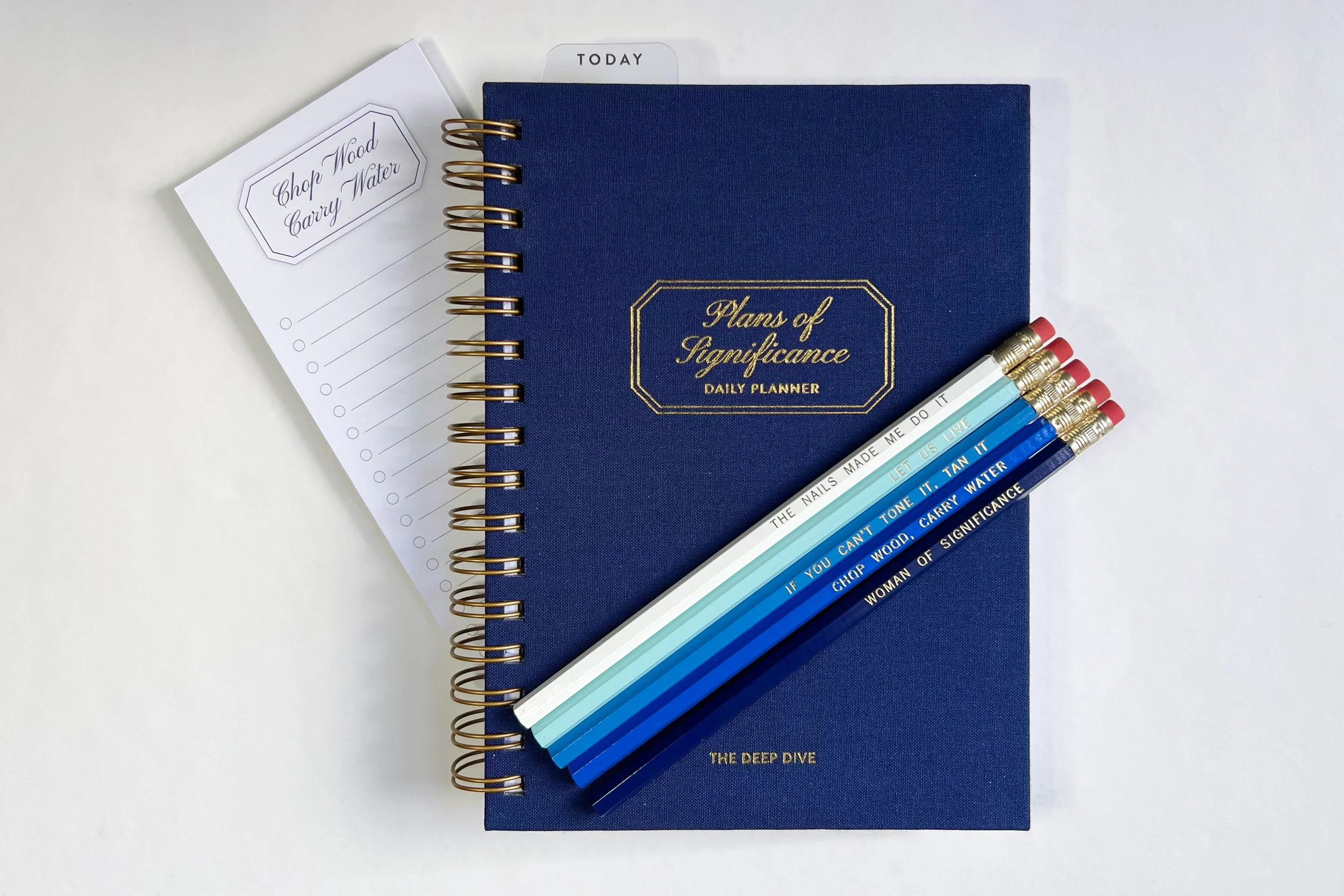 Undated Daily Planner Pad — Balance Bound