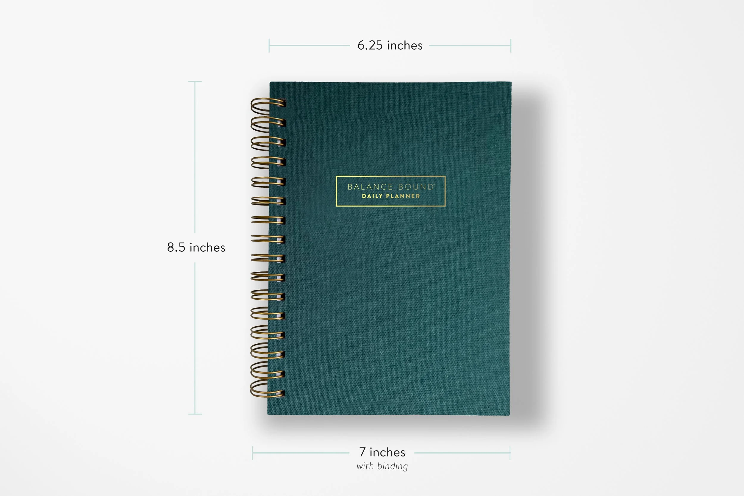 Undated Daily Planner Pad — Balance Bound