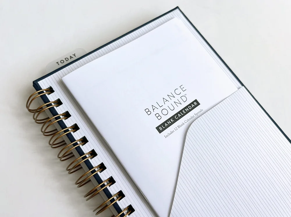Undated Daily Planner Pad — Balance Bound
