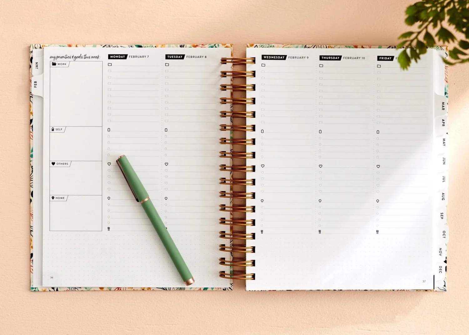 How To Use the Balance Bound Planner: DATED WEEKLY Format — Balance Bound
