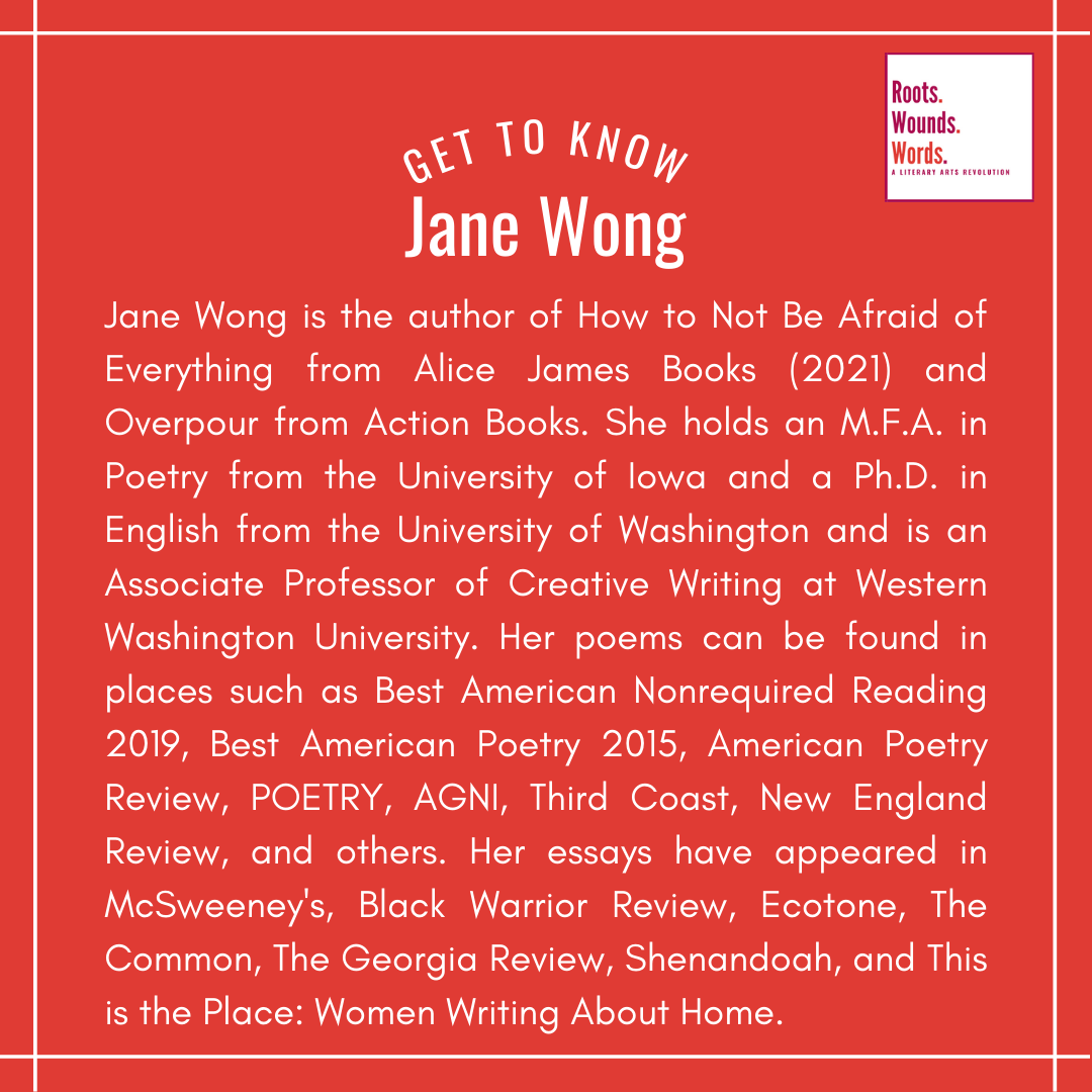 Writing Deliciously: The Poetry of Food Led By Jane Wong — Roots ...