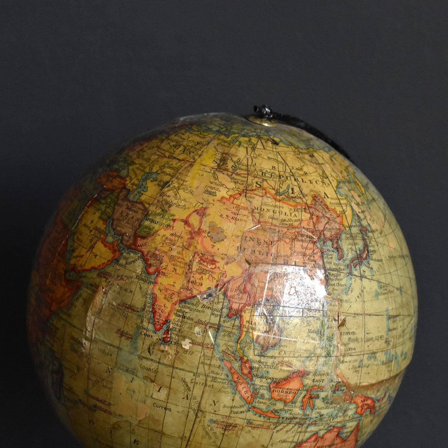 Statue of Atlas Holding Up a Terrestrial Globe, 1930s — Vintage and ...