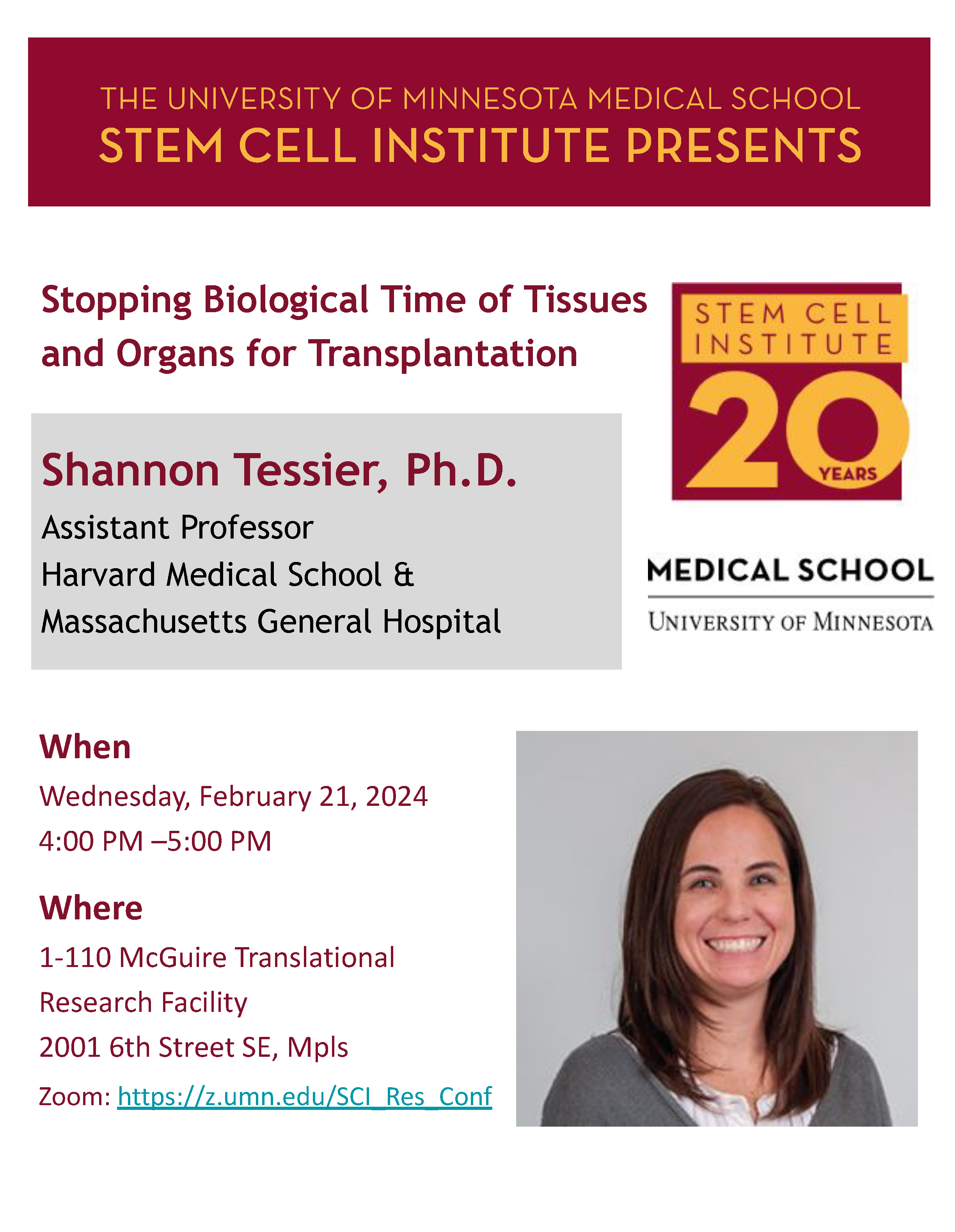 Stopping Biological Time of Tissues and Organs for Transplantation ...