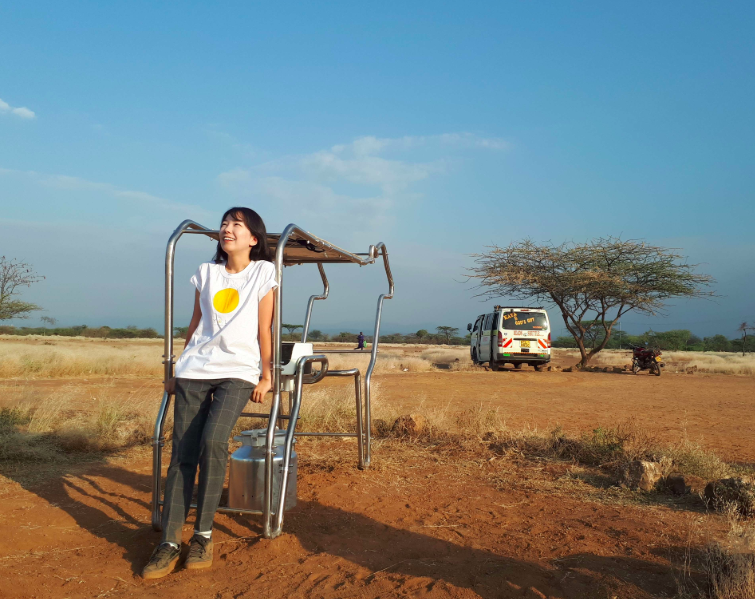 Holy cow! A cattle-shaped solar power station is helping children stay ...