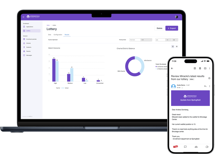 K-12 School Enrollment Software - Avela