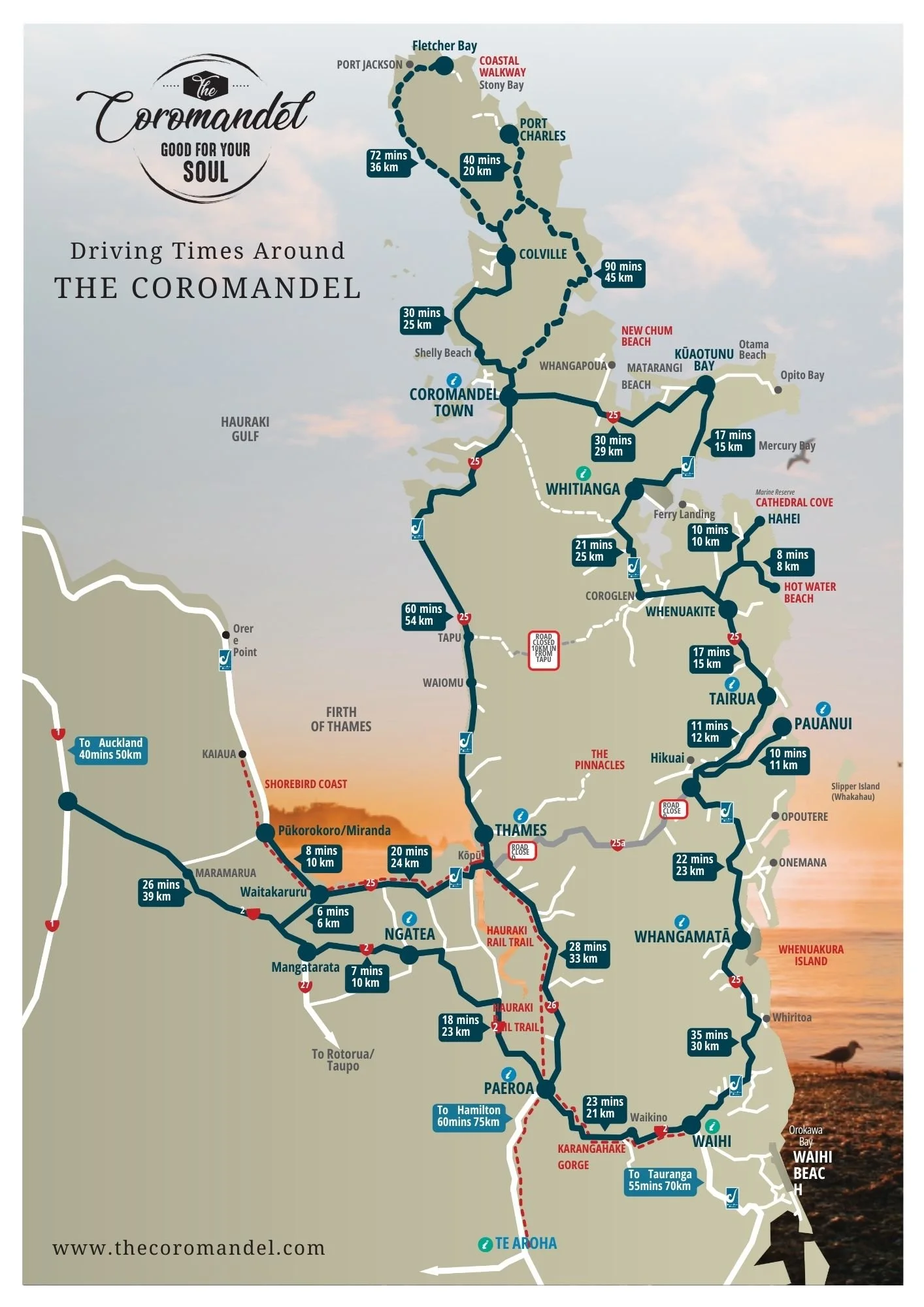 Coromandel Coastal Walkway | Self-Guided NZ Walk — Hike & Bike Coromandel
