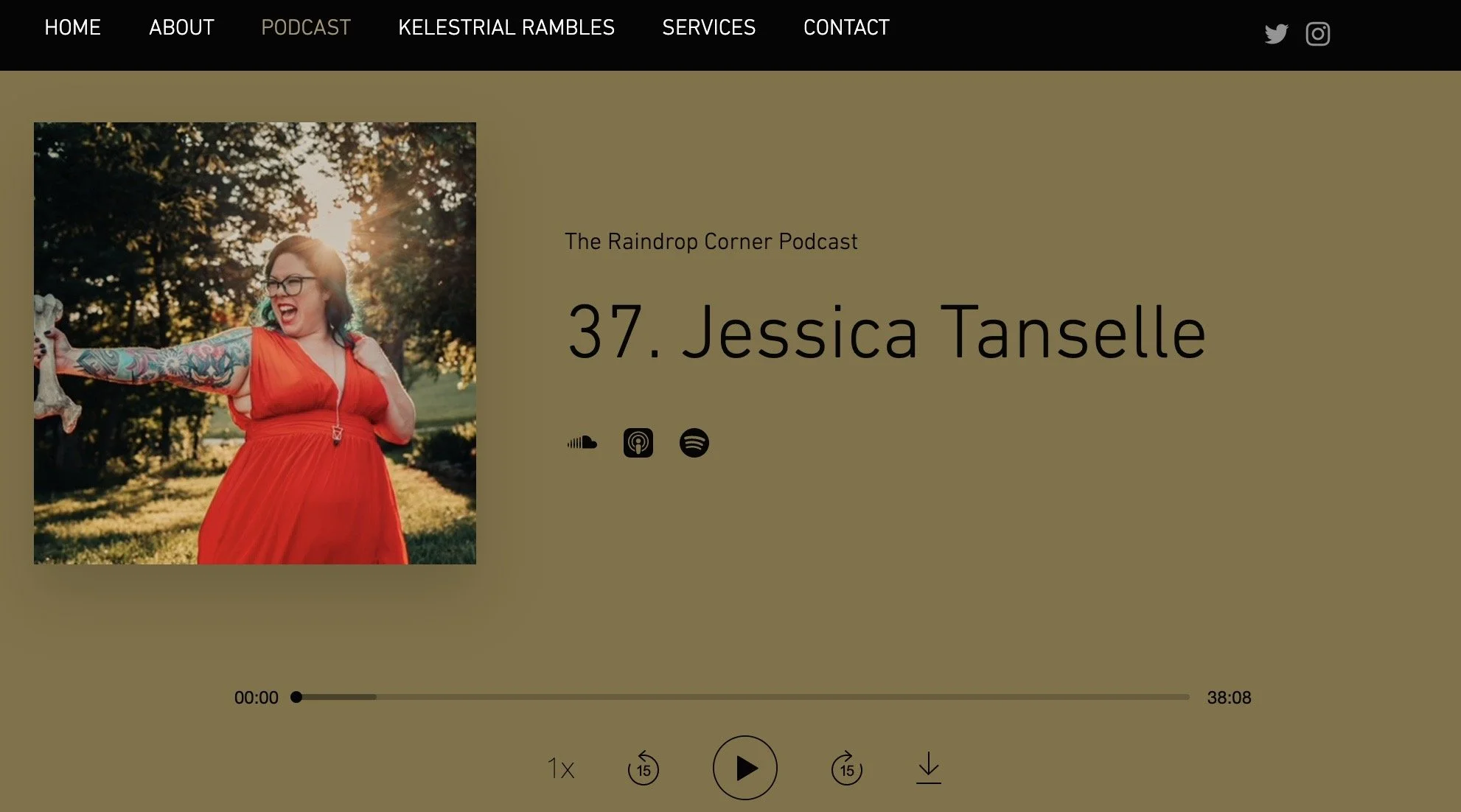 The Raindrop Portal Podcast — The Jessica Tanselle
