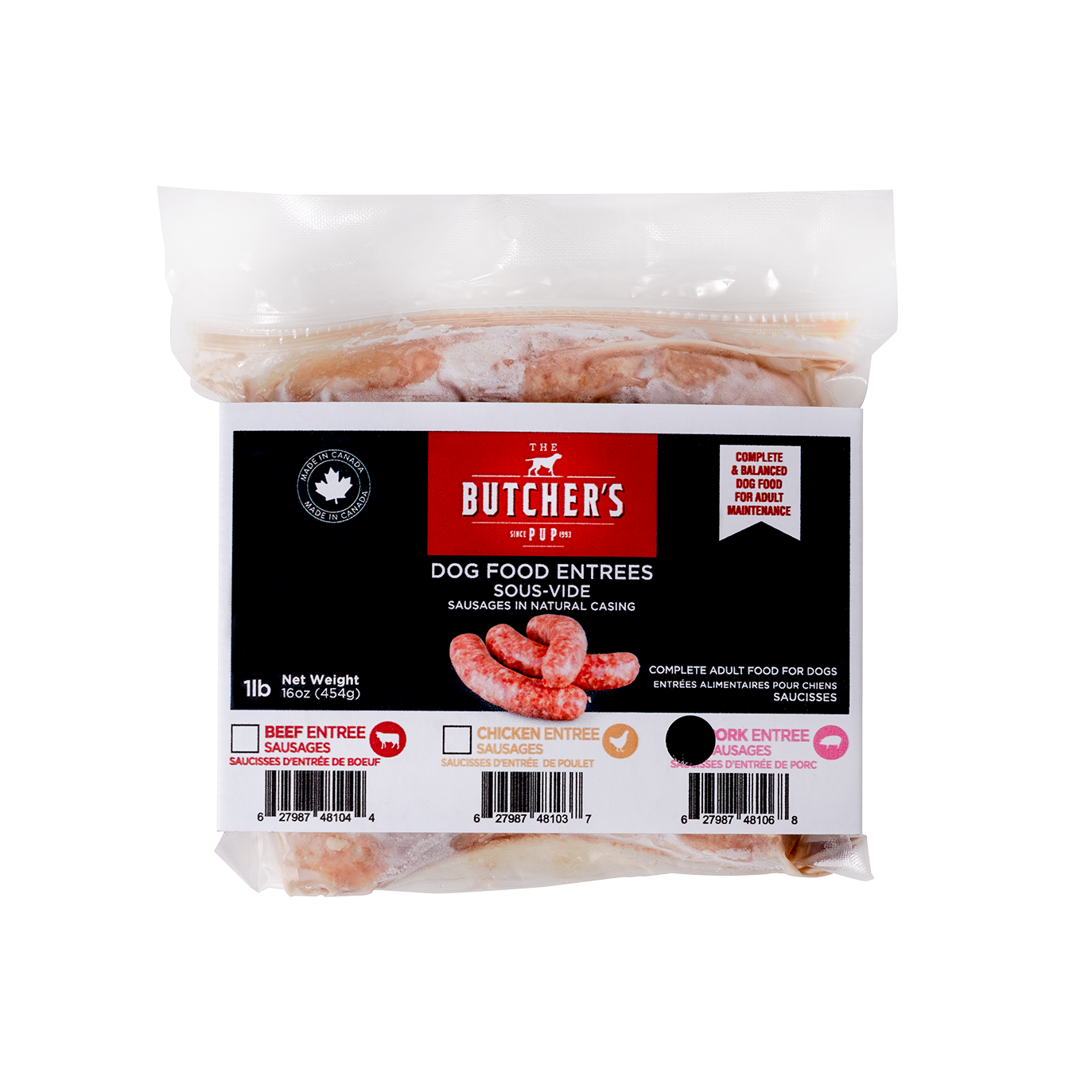 Butchers Pup Meals & Sausages — The Butcher's Pup- Home