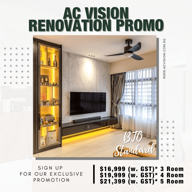 Complete Guide to Renovation Packages in Singapore | Ac vision