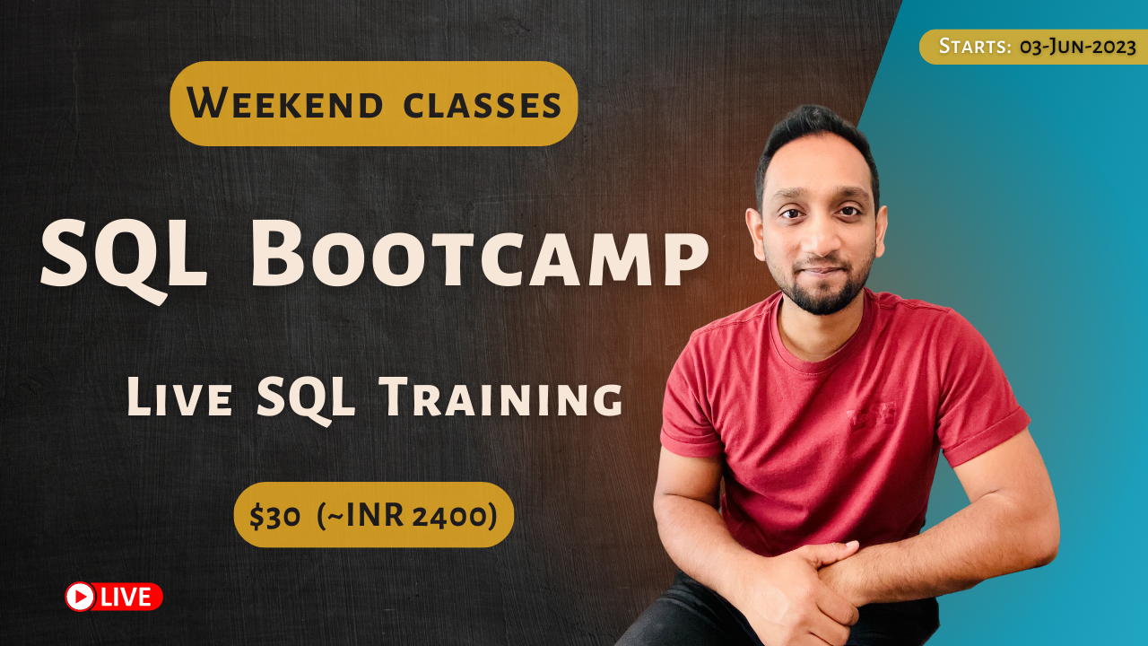 SQL Bootcamp (2023 Cohort 1) — techTFQ SQL Bootcamp (2023 Cohort 1) — techTFQ