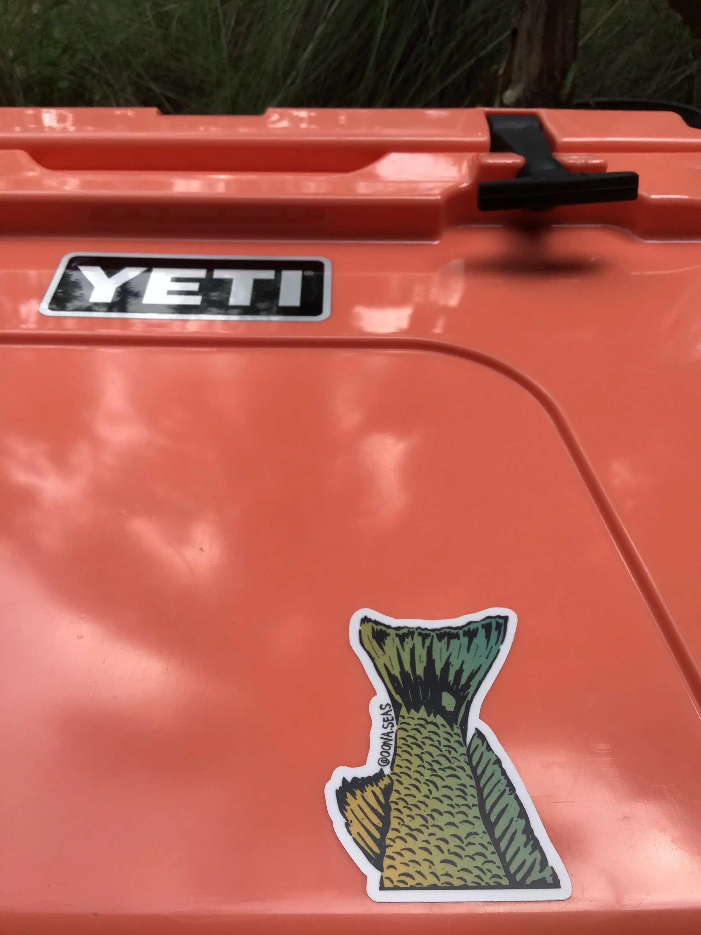 Redfish Sticker — Oona Seas
