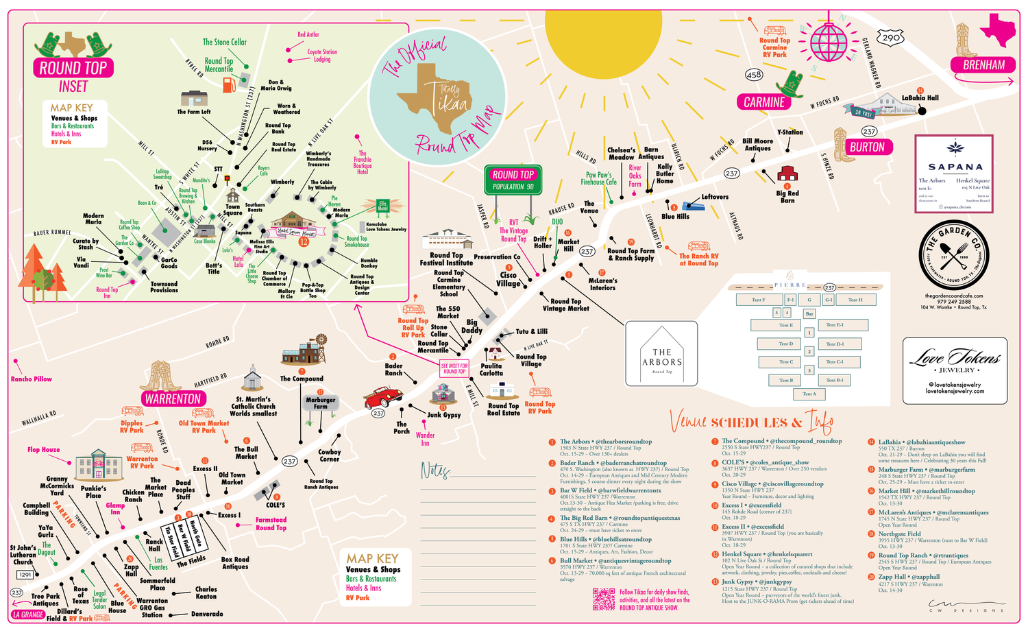 Influencer Maps — The Map Chick