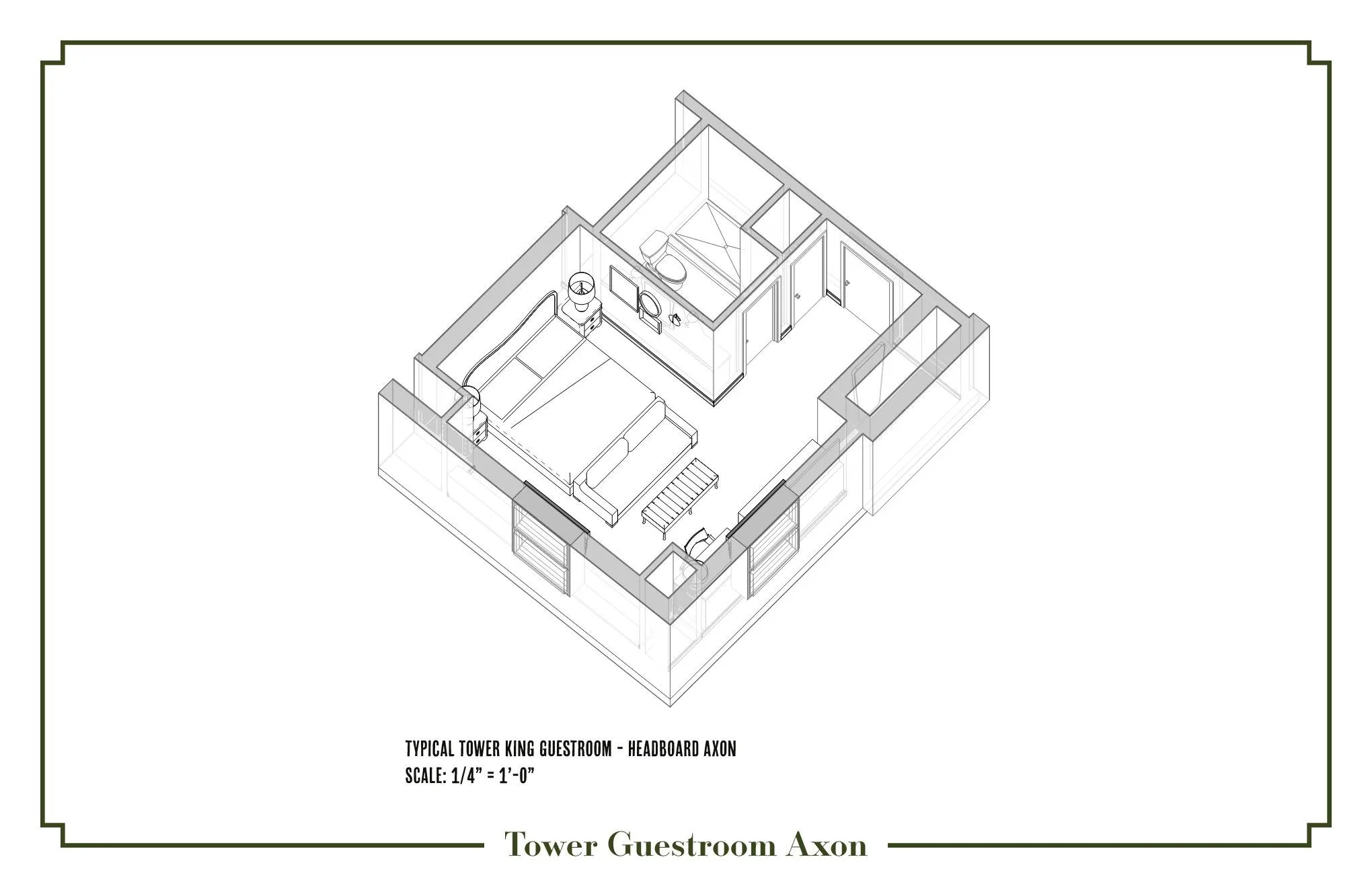 Marcus Whitman Hotel Guestrooms — HERE architecture and interiors