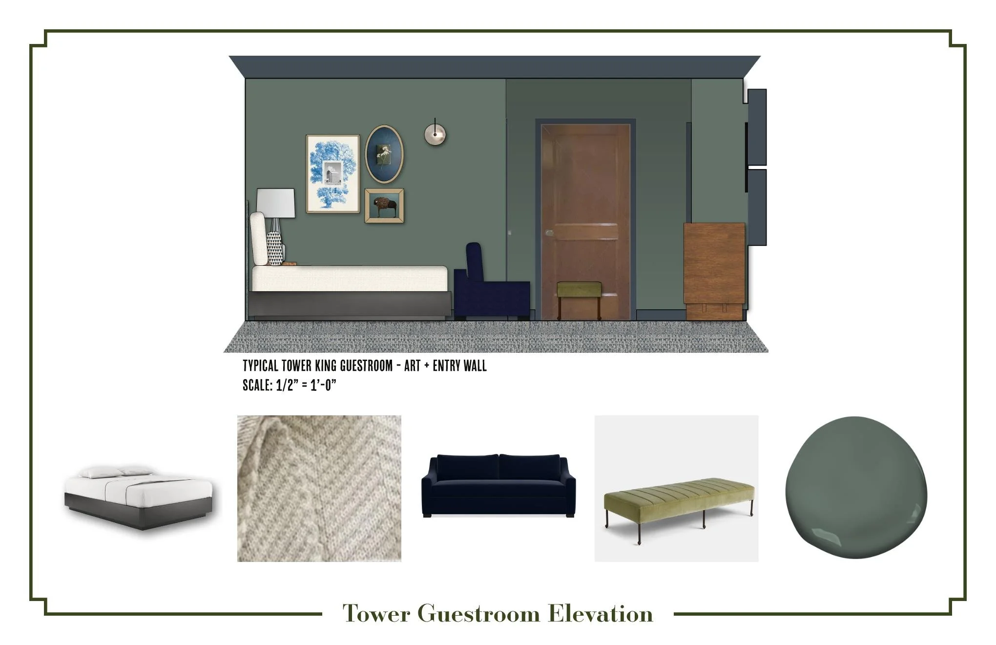Marcus Whitman Hotel Guestrooms — HERE architecture and interiors