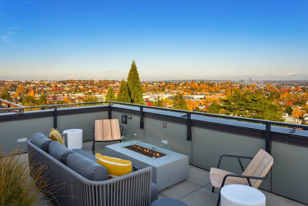 COLINA APARTMENTS ROOFTOP AMENITIES || DESIGN — HERE architecture and ...