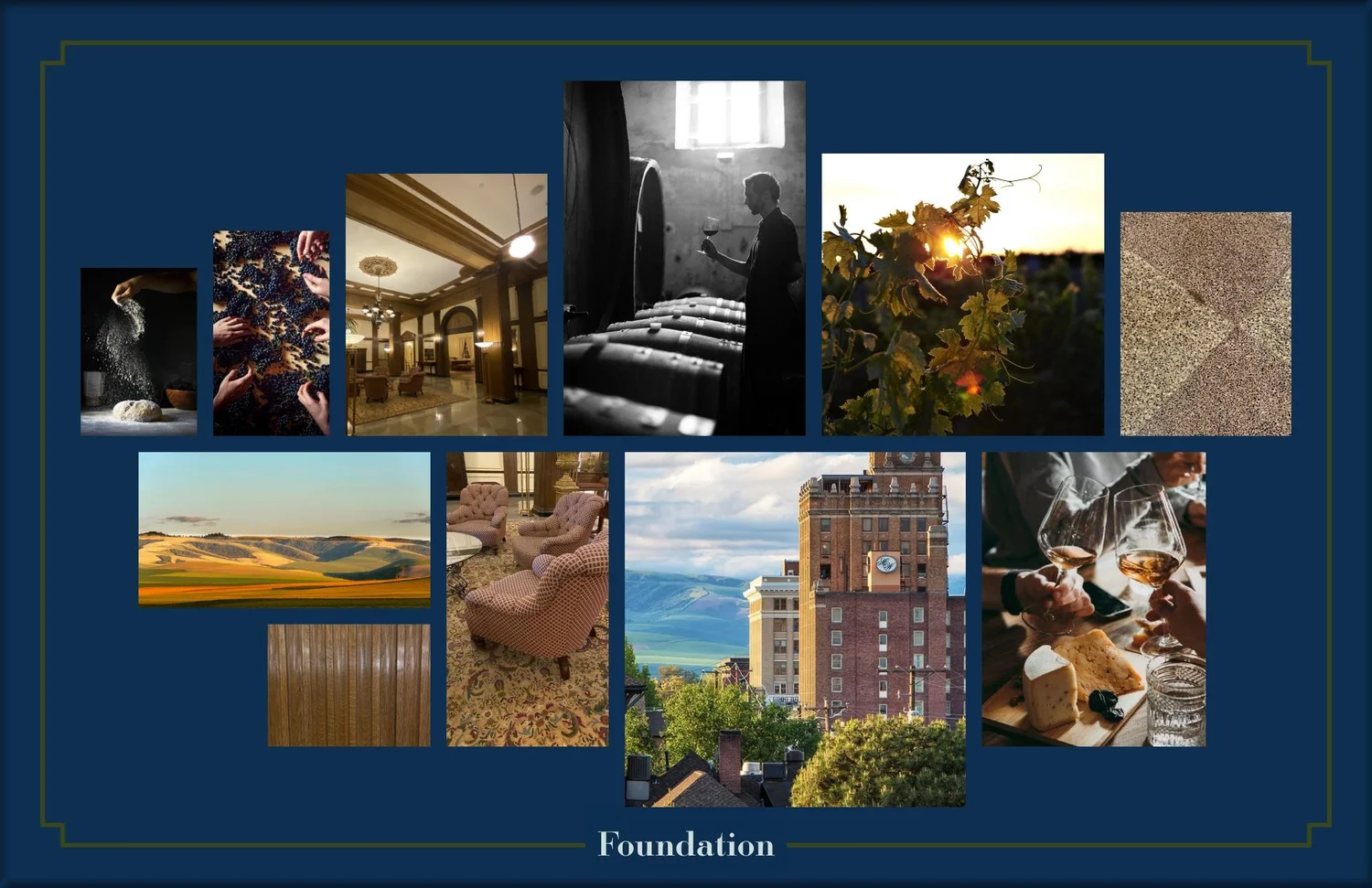 Marcus Whitman Hotel Lobby | Interior Design — HERE architecture and ...