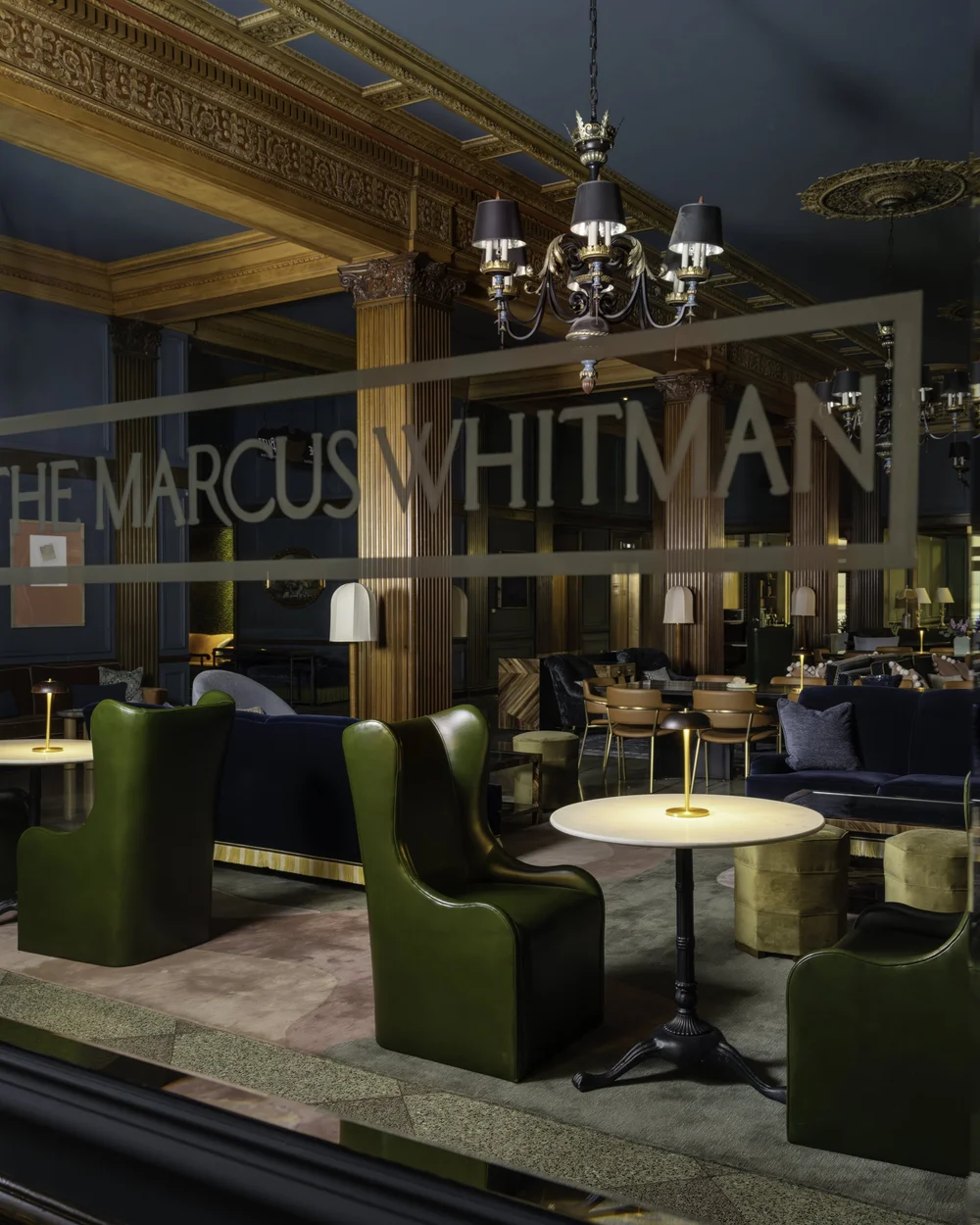 Marcus Whitman Hotel Lobby | Interior Design — HERE architecture and ...