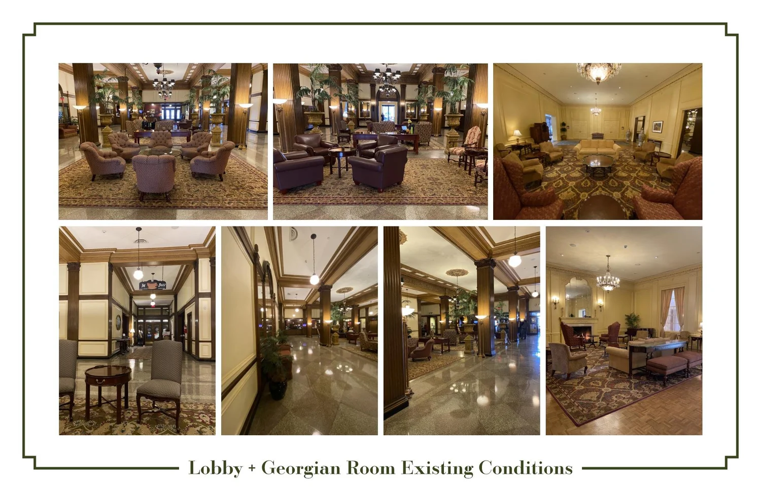 Marcus Whitman Hotel Lobby | Interior Design — HERE architecture and ...