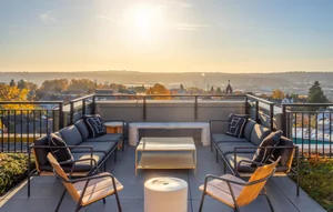 COLINA APARTMENTS ROOFTOP AMENITIES || DESIGN — HERE architecture and ...