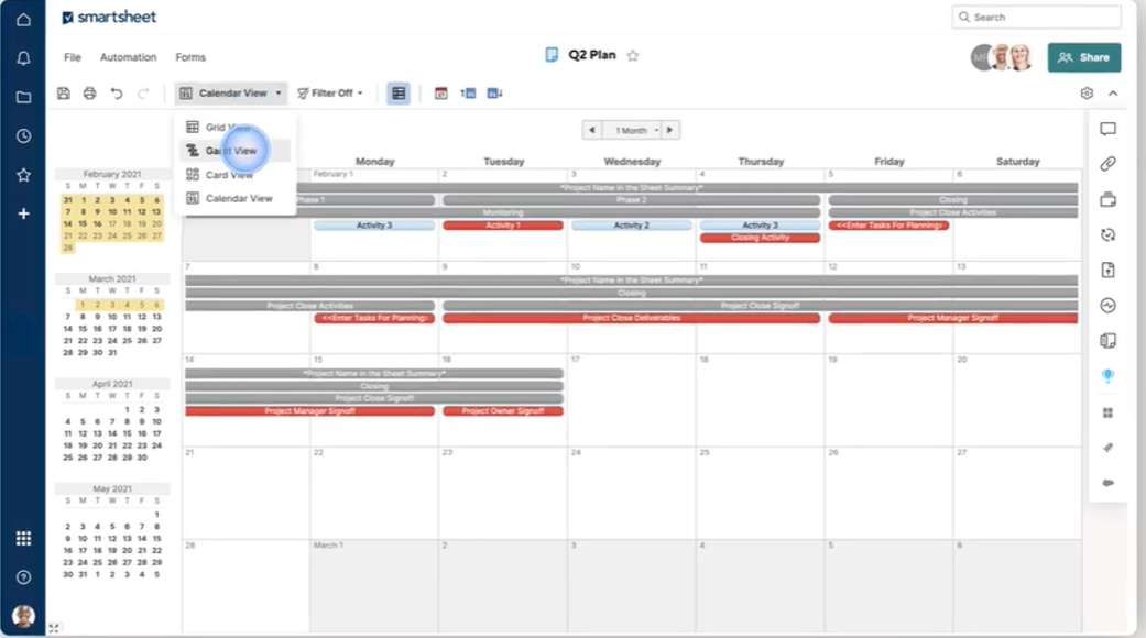 Product Review: Smartsheet — Sarah M. Hoban