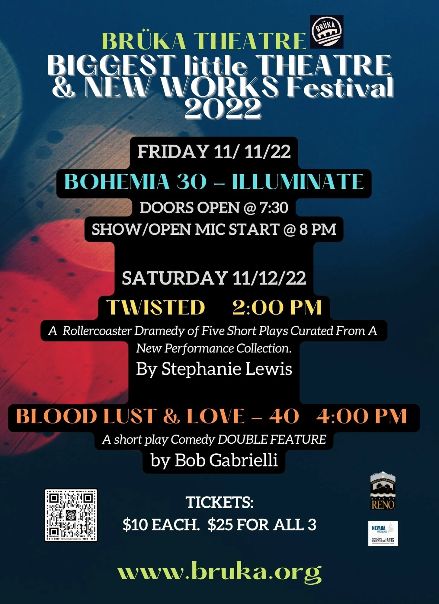 BIGGEST little Theatre & New Works Festival 2022 — Bruka Theatre