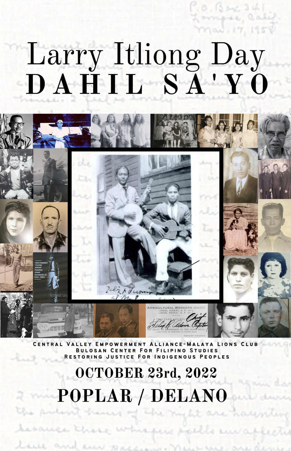 Larry Itliong Day. — Central Valley Empowerment Alliance