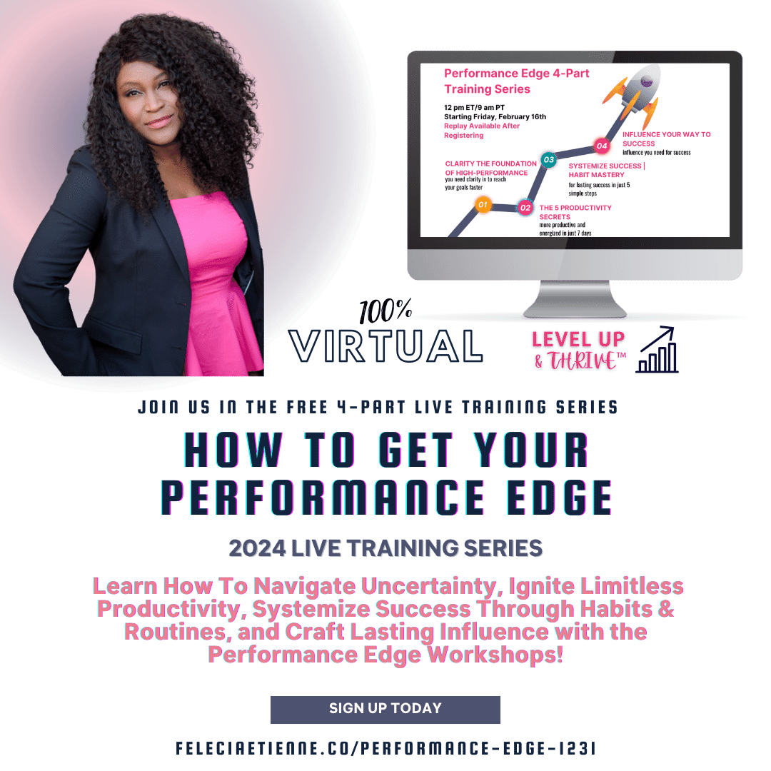 Felecia Etienne Certified High-Performance Success Coach & Business & Life Strategist — Felecia ...