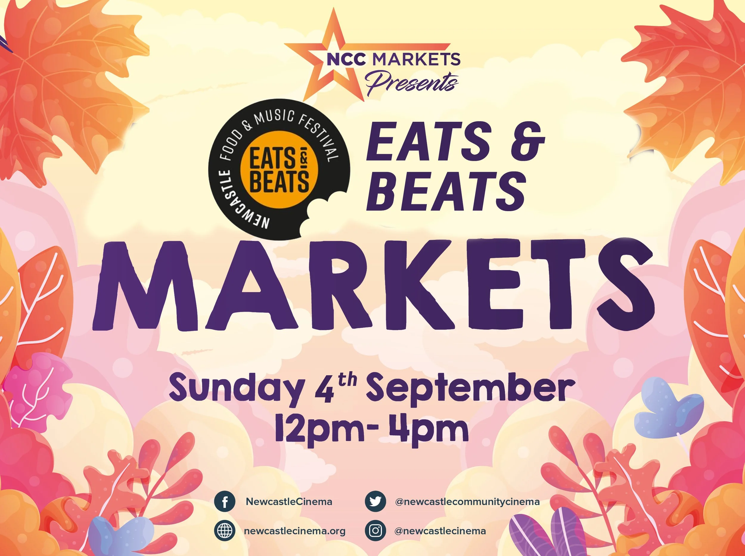 Eats & Beats Markets — Newcastle Community Cinema