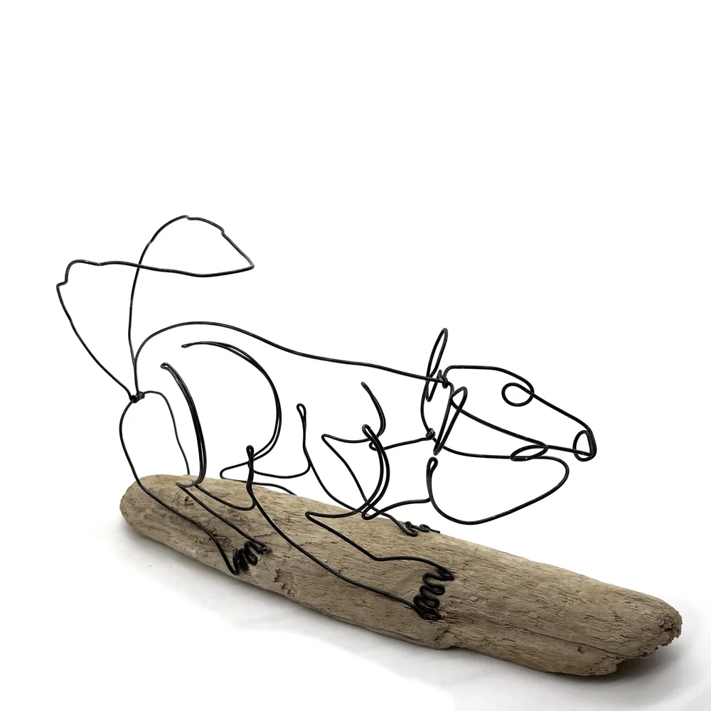 Simple Wire Sculpture Art