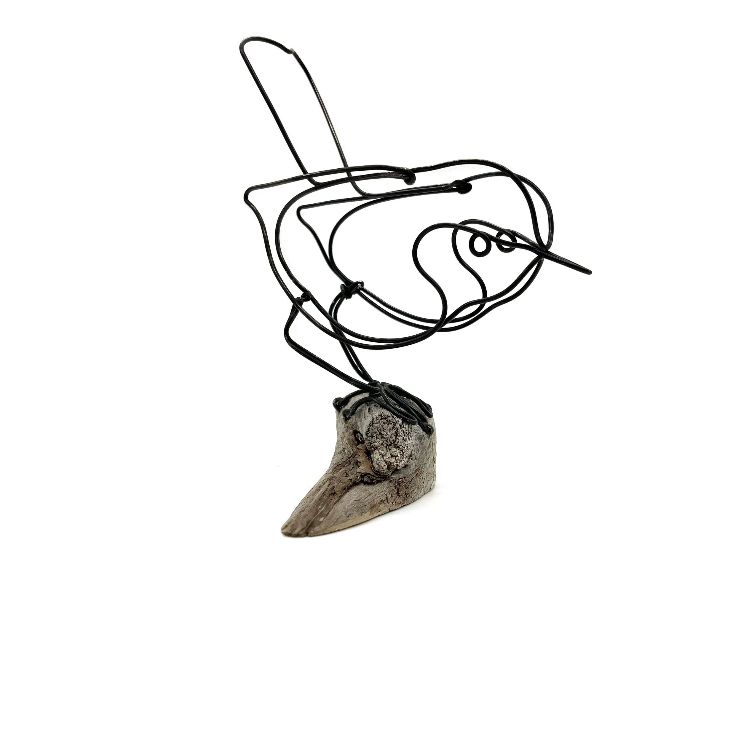 Row of Ducklings Sculpture, Wire Sculpture, One Continuous Line ...