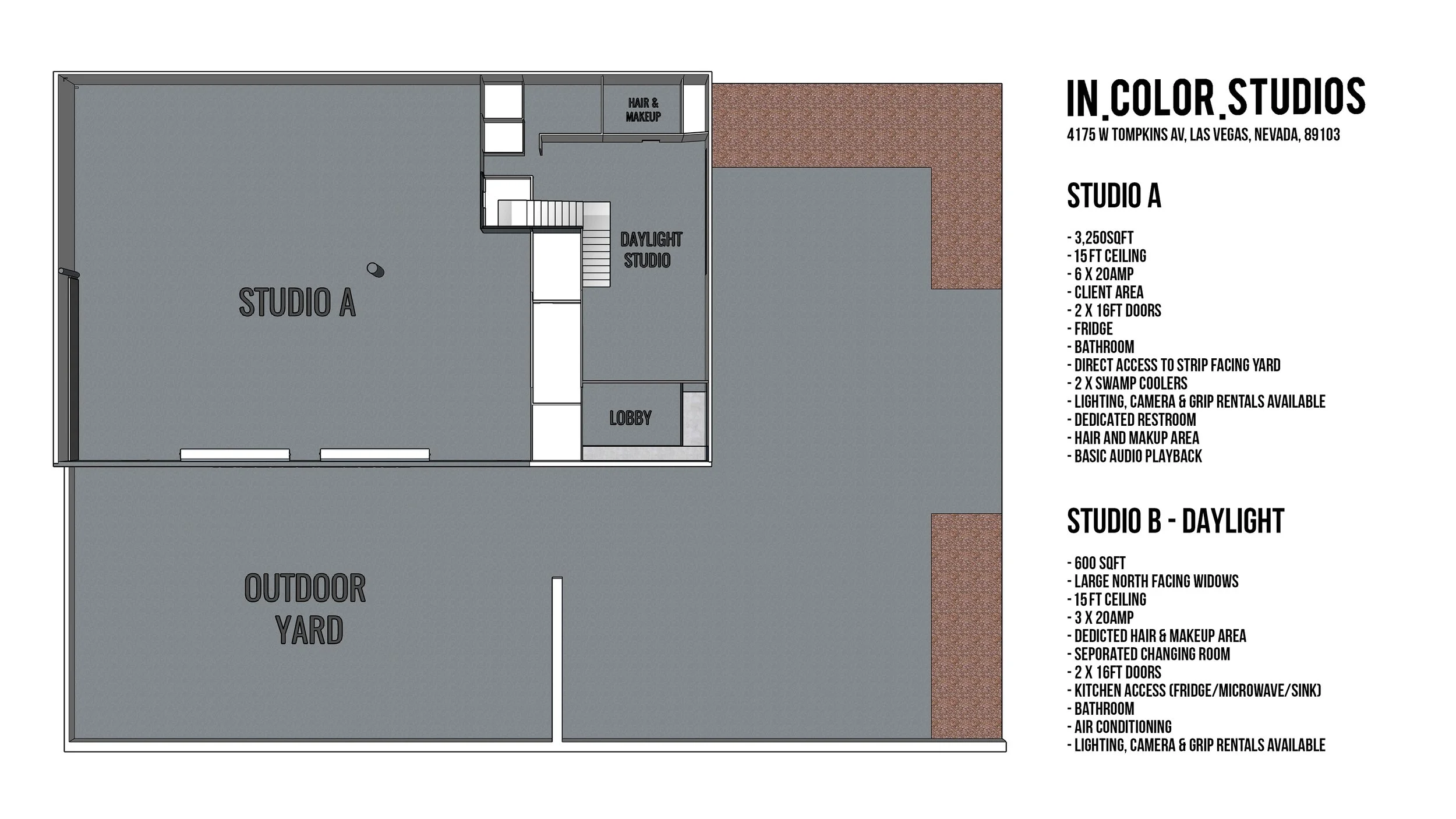 Film studio Las Vegas - Renter your next production