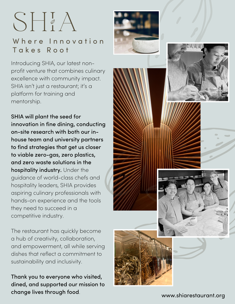 SHIA Restaurant — The LEE Initiative