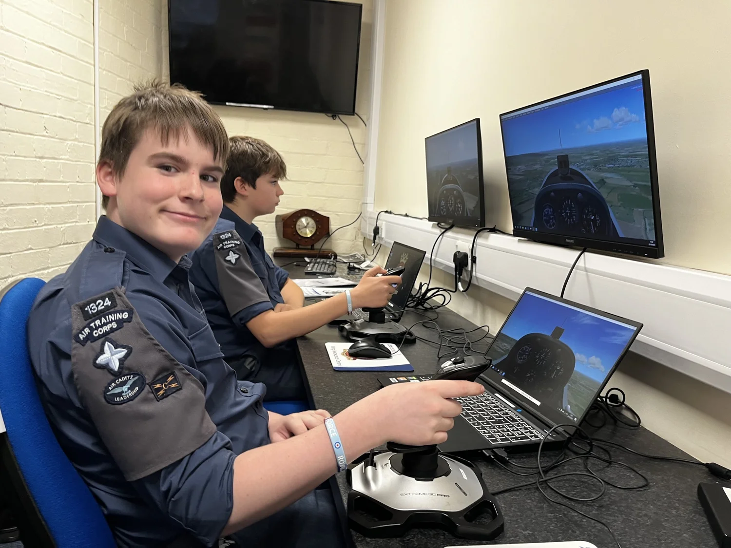 1324 Squadron Visit the Wing Aerospace Centre — 1324 (Hawker Blackburn ...