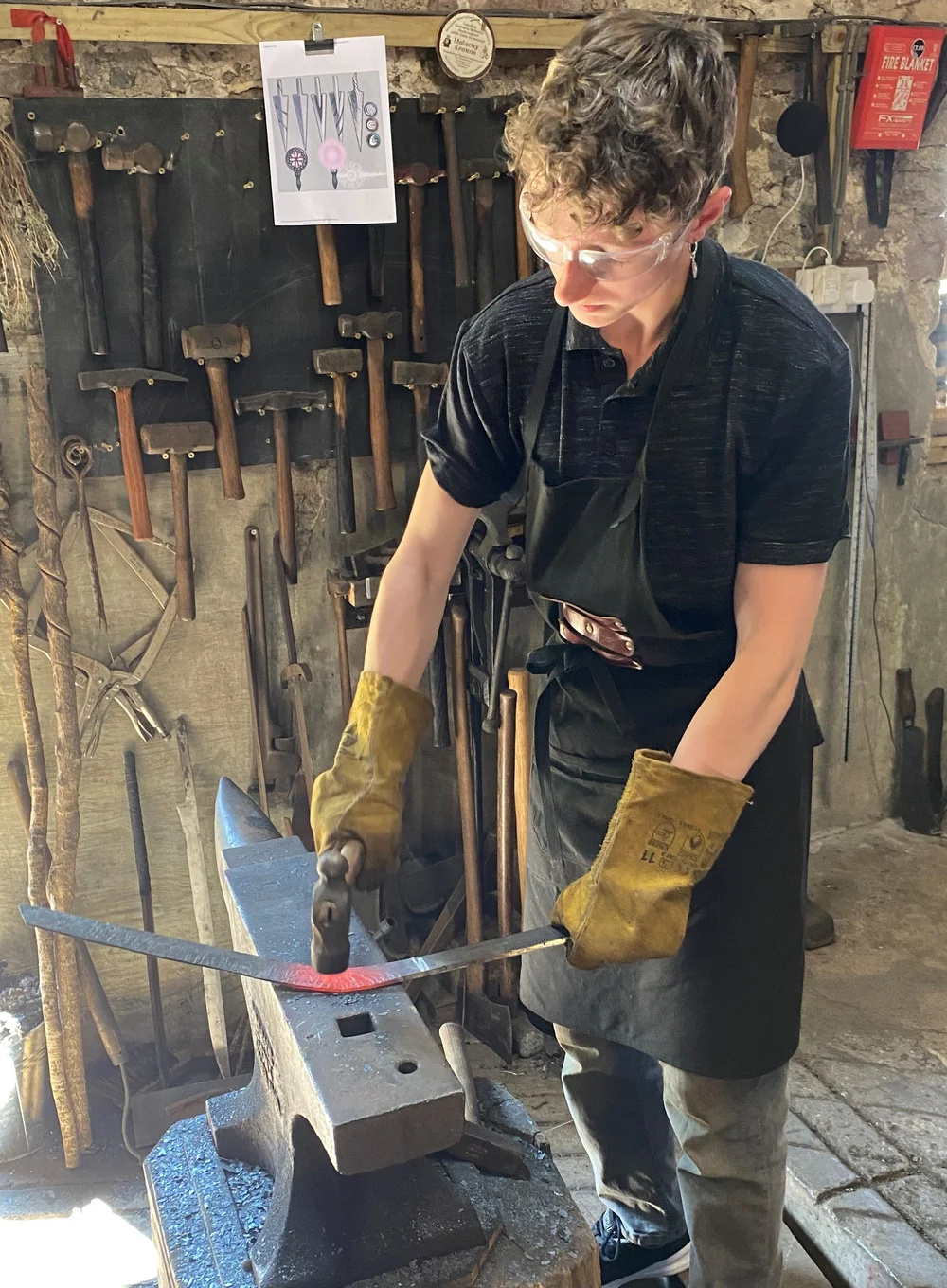 Blacksmithing experience days — David Harland - Artist Blacksmith