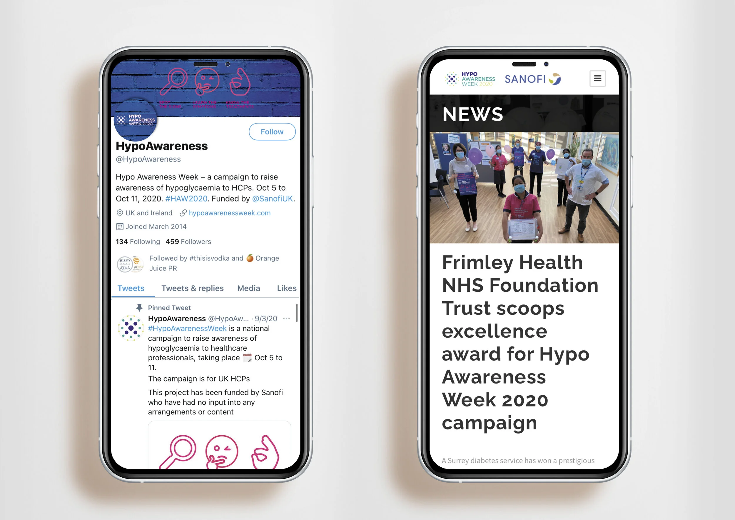 AWARENESS CAMPAIGNS / Hypo Awareness Week — ORANGE JUICE