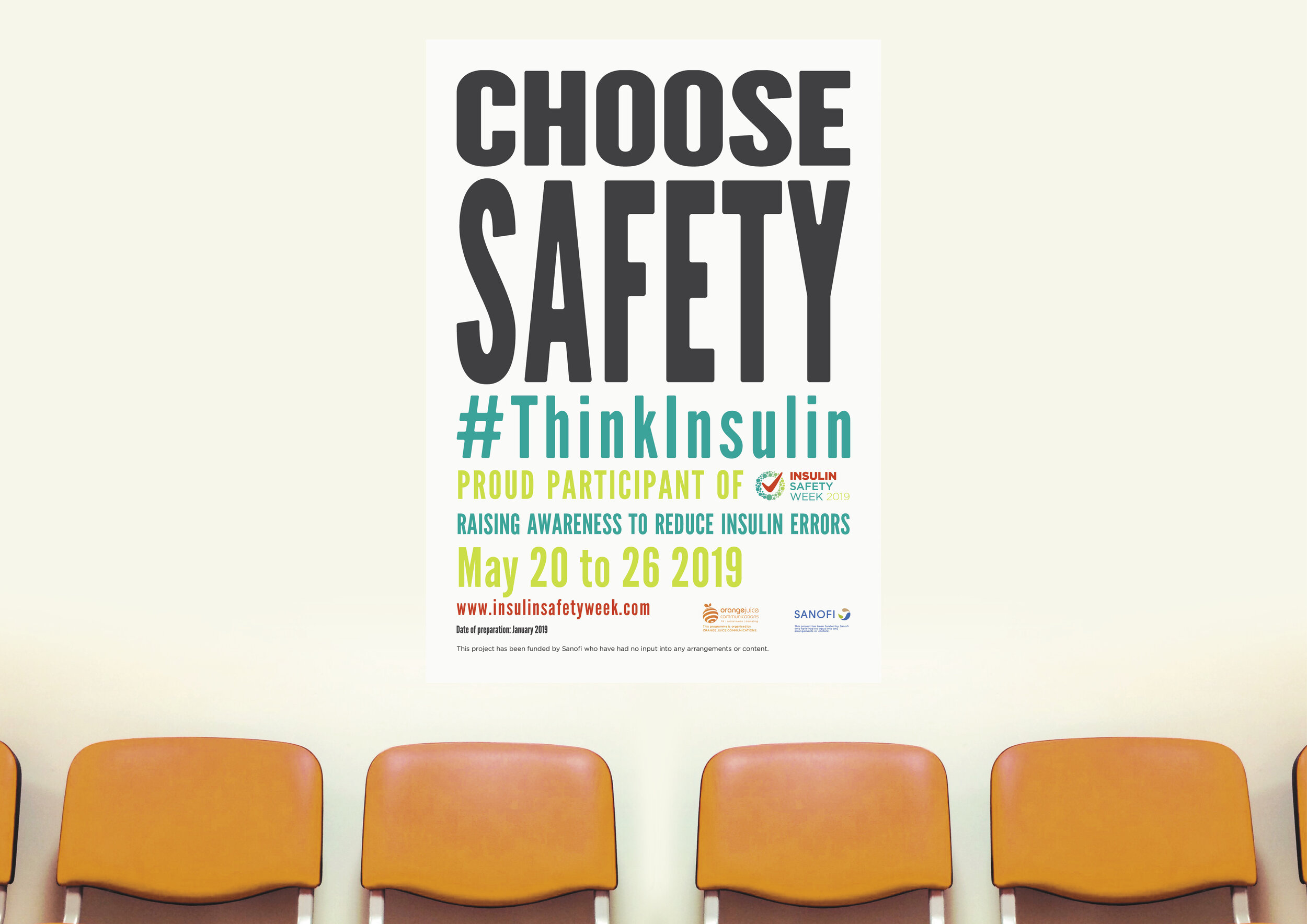 AWARENESS CAMPAIGNS / Insulin Safety Week 2019 — ORANGE JUICE