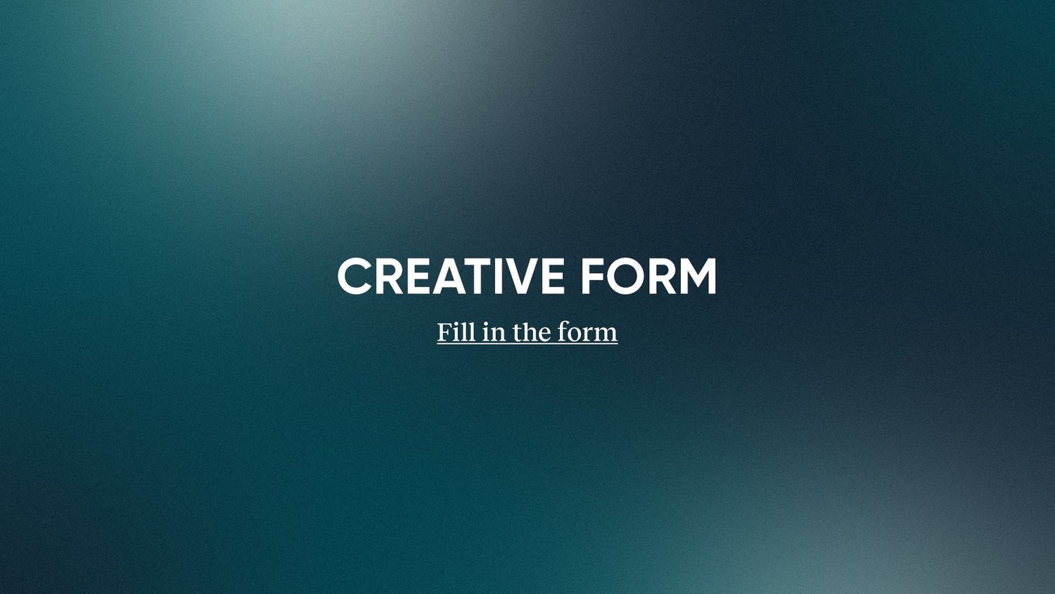 Creative Form — St Stephen's