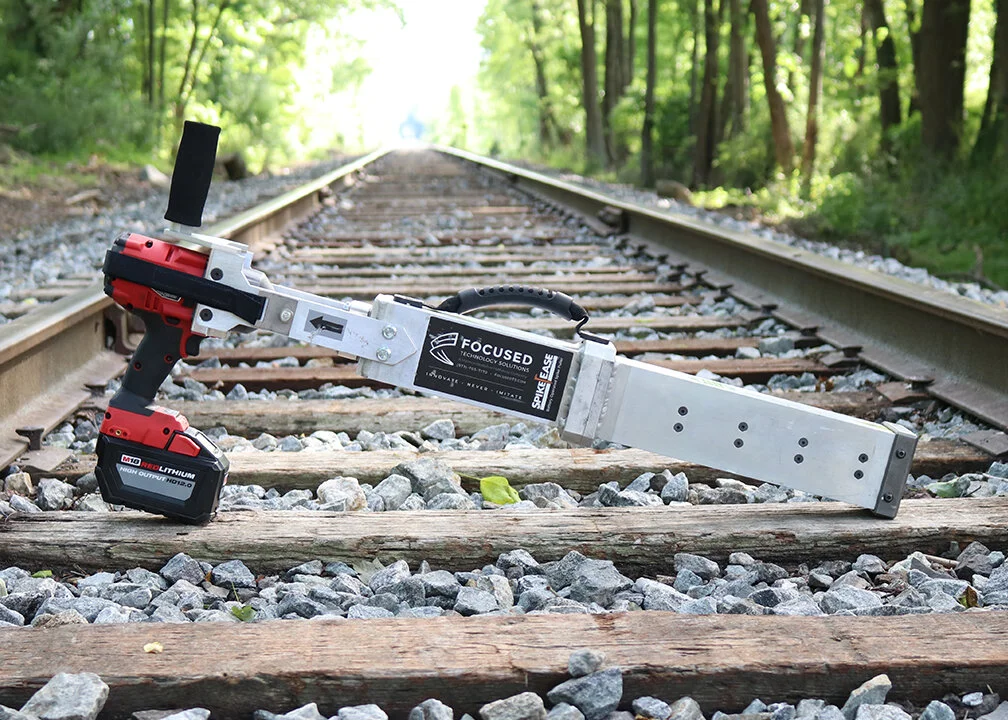 SpikeEase | Battery Powered Spike Puller — Focused Technology Solutions