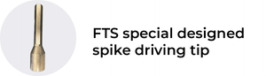 SpikeForce | Battery Powered Spike Driver — Focused Technology Solutions