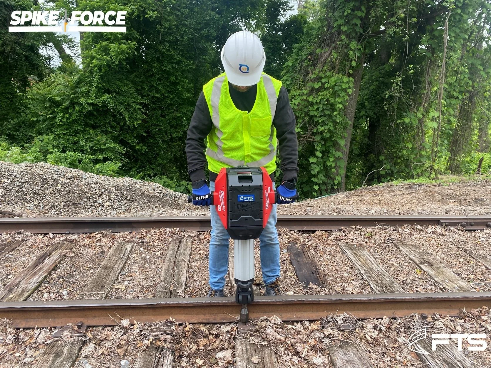 SpikeForce | Battery Powered Spike Driver — Focused Technology Solutions