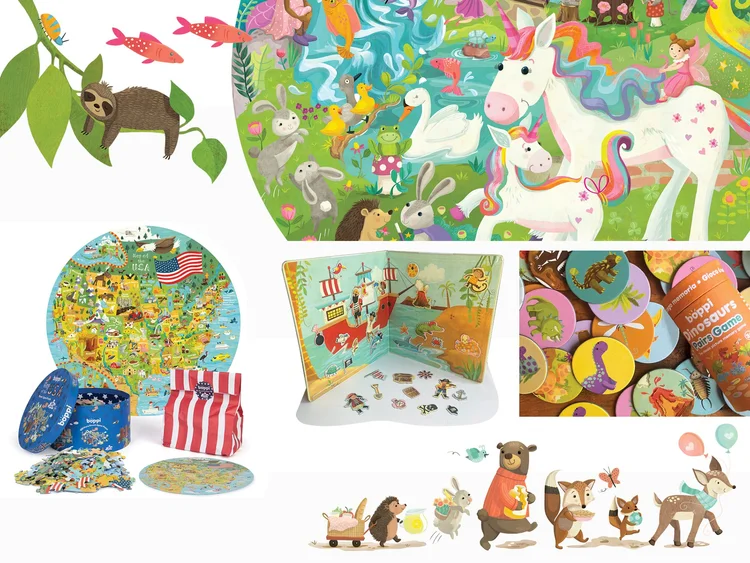 Puzzles and Toys — Laura Watson Illustration - Children's Illustration ...