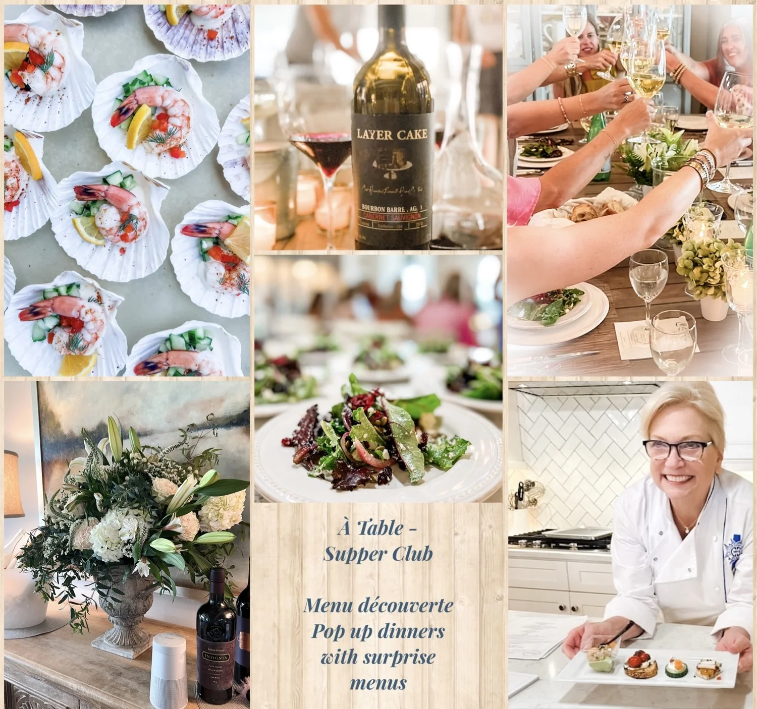 PERSONAL DINING EXPERIENCES — Deborah