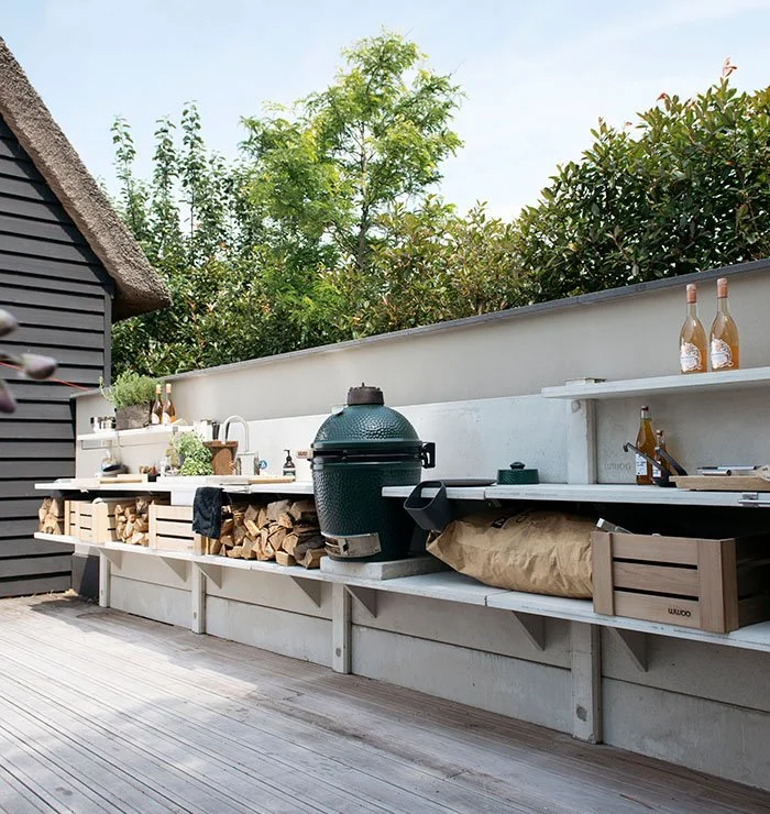 WWOO Concrete Outdoor Kitchen Design | Los Angeles, CA