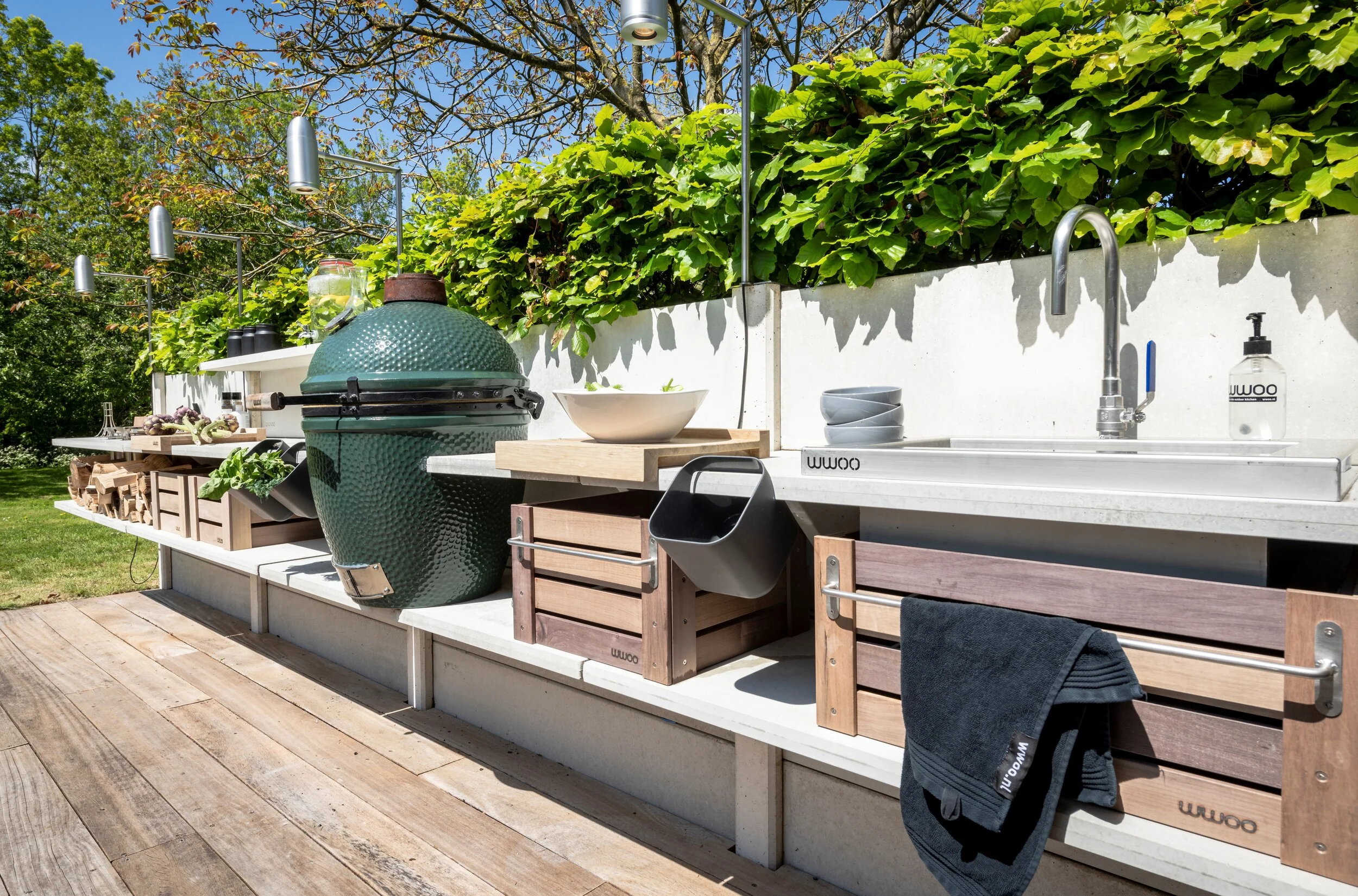 Outdoor Kitchen Concrete Forms Outdoor Kitchen Build, Finally Done!