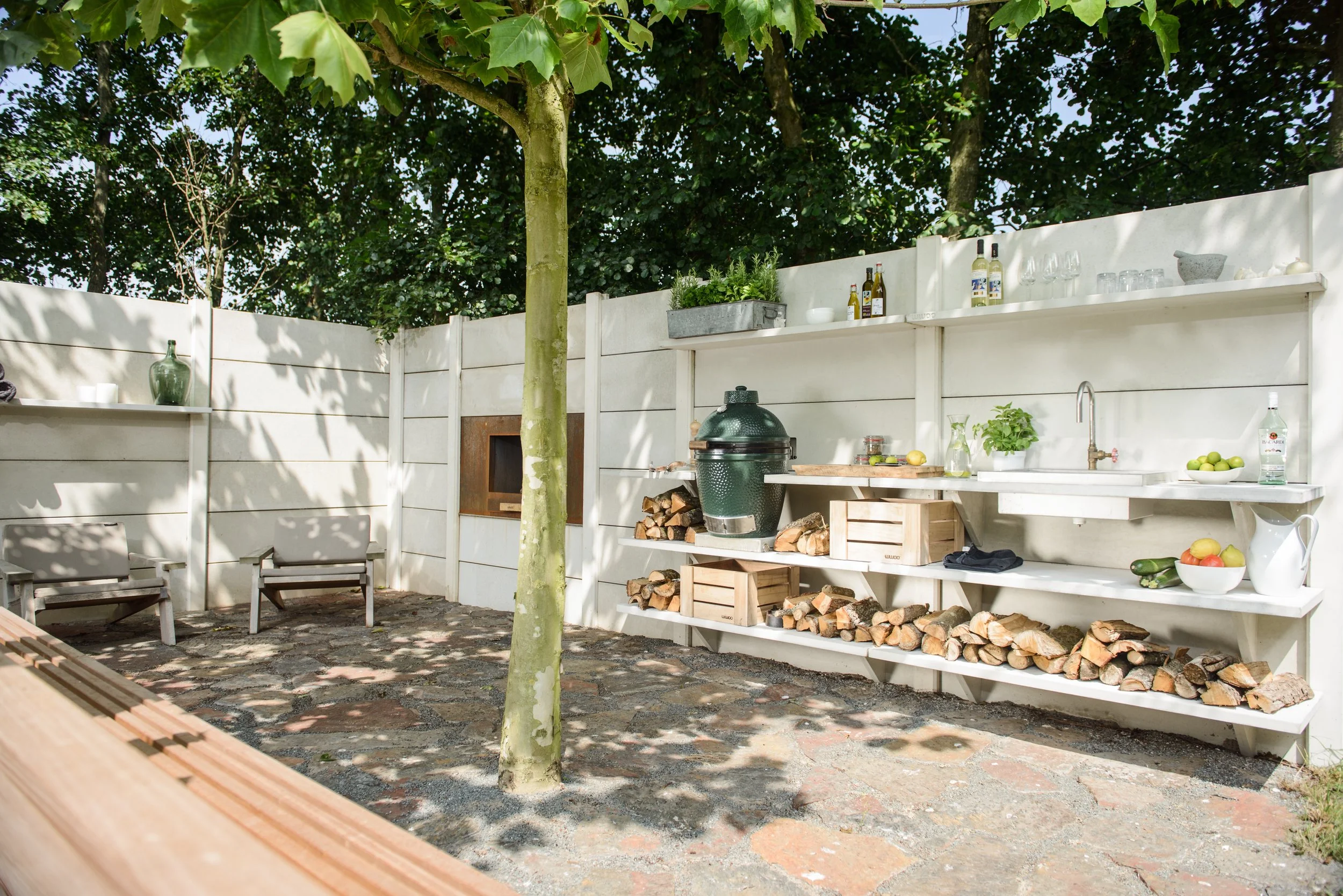WWOO Concrete Outdoor Kitchen Design | Los Angeles, CA