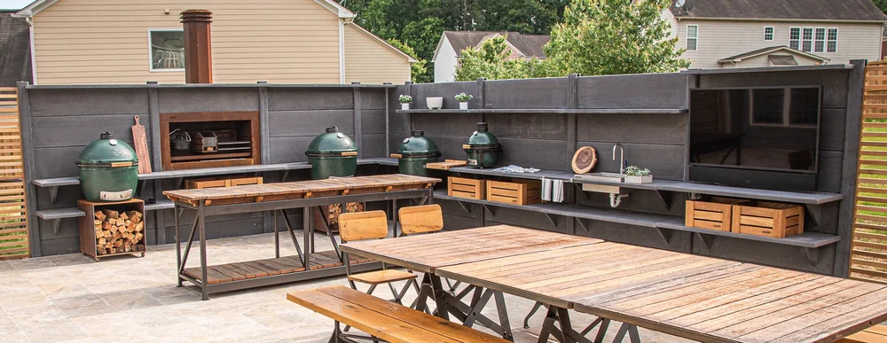 WWOO Concrete Outdoor Kitchen Design | Los Angeles, CA