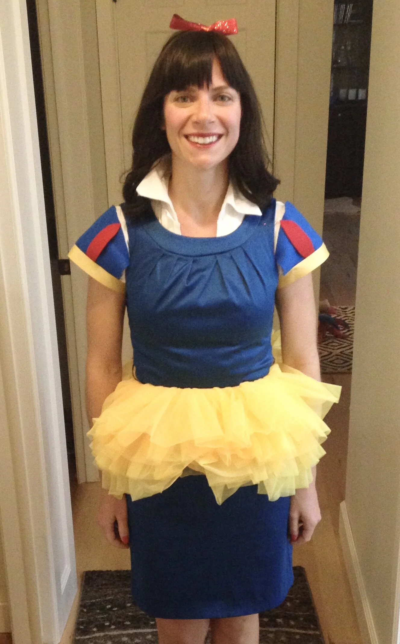 Easy Homemade Snow White Costume
