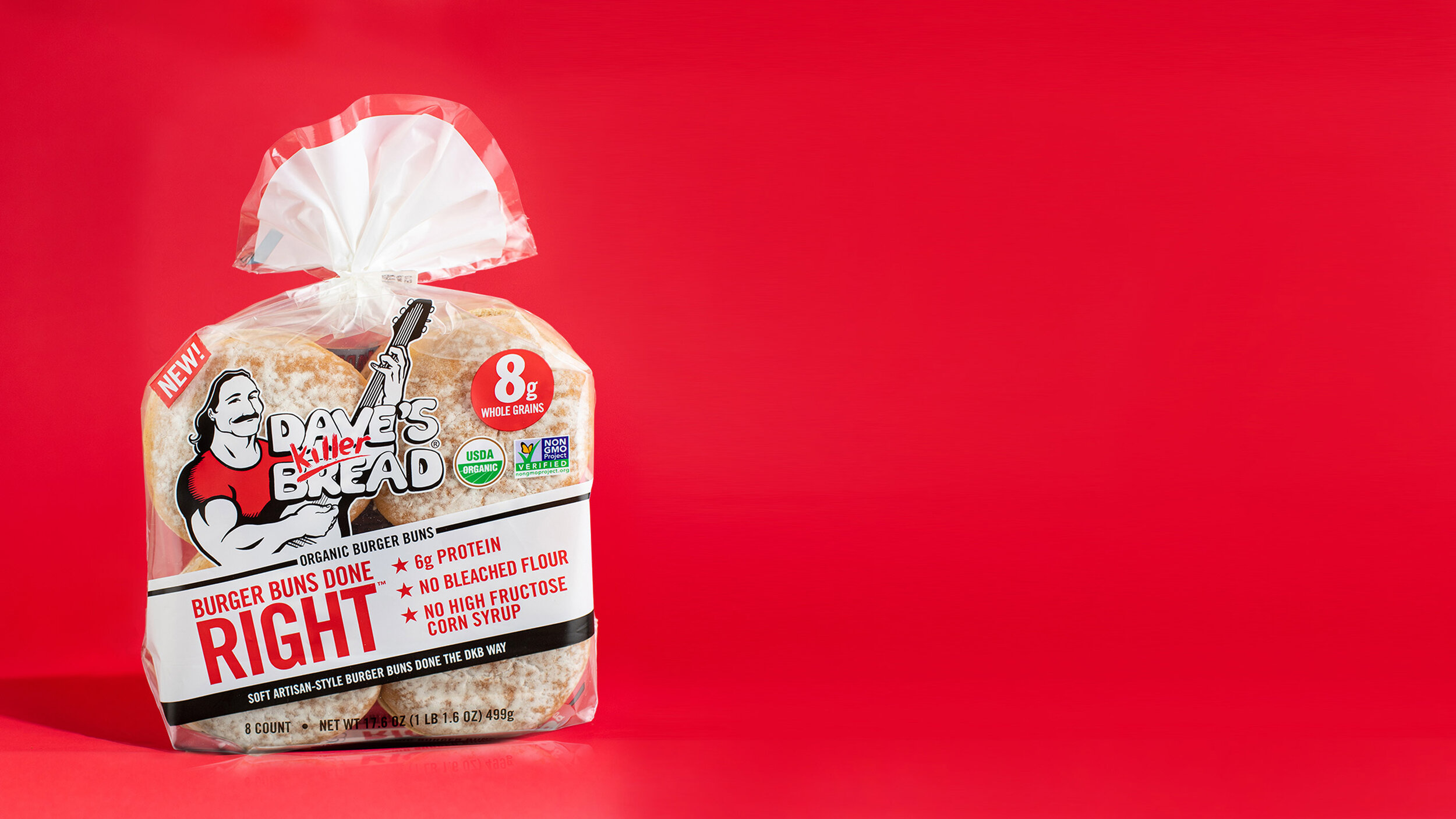 Burger Buns Done Right — Dave's Killer Bread