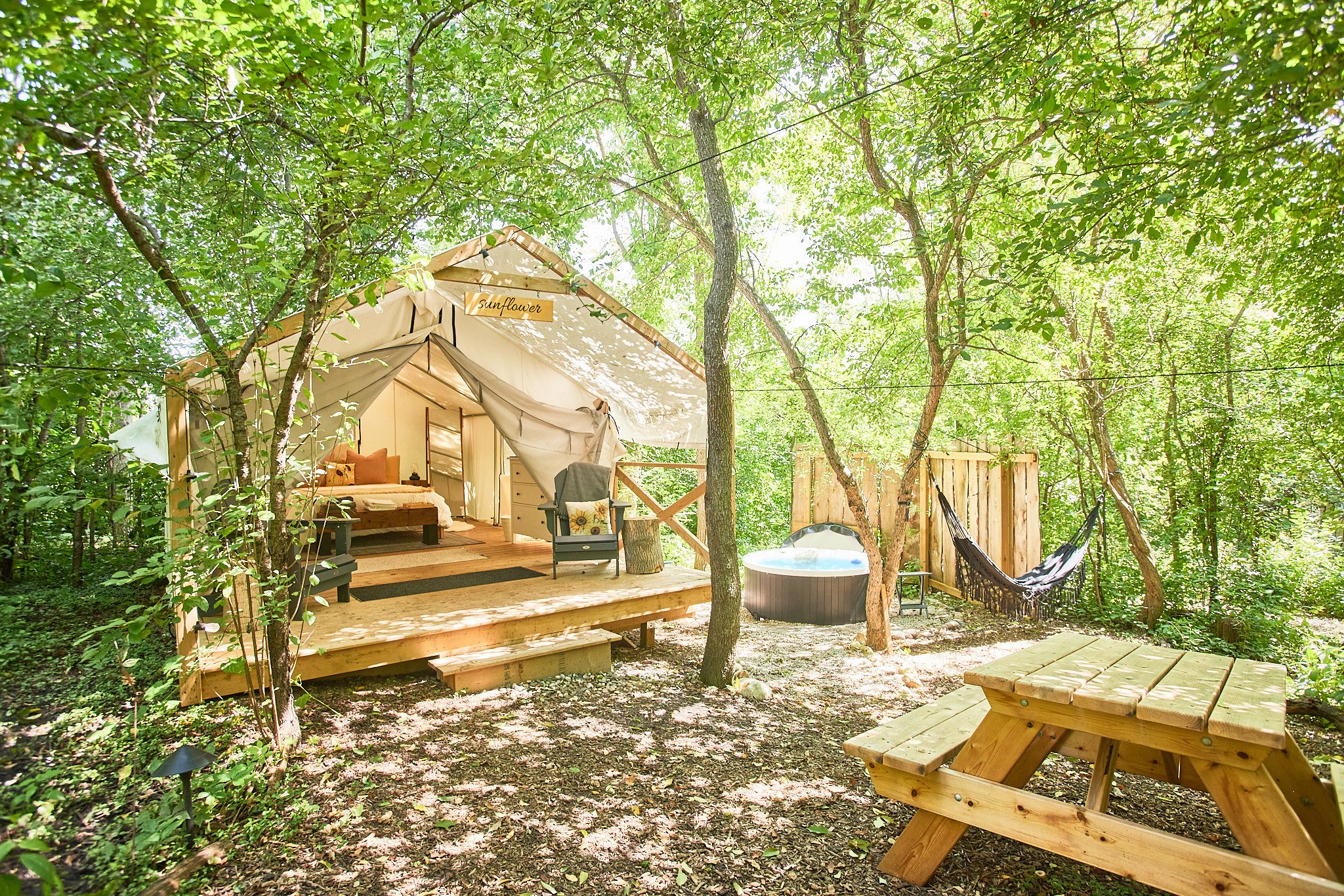 Glamping on a Flower Farm in Elora — The Fieldstone Barn