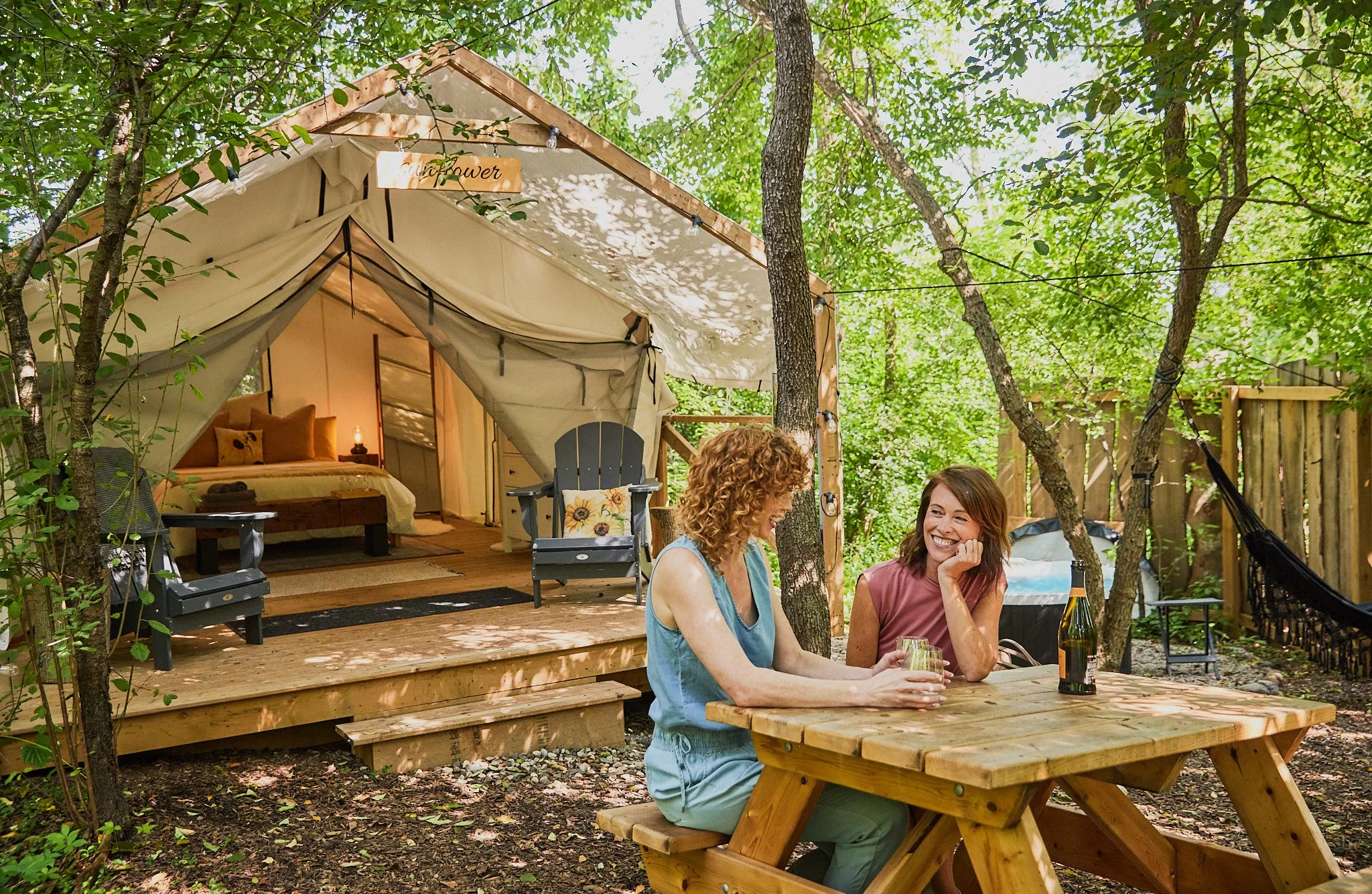Glamping on a Flower Farm in Elora — The Fieldstone Barn